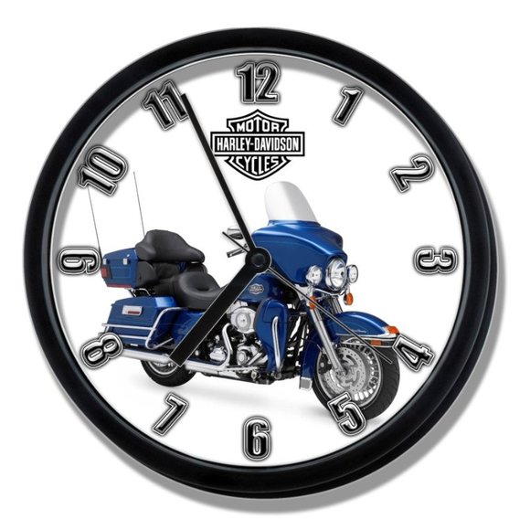 Clock | Wall Decor | Harleydavidson Harleydavidson Electra Glide ...